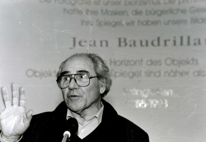 Jean Baudrillard | | Flash Art