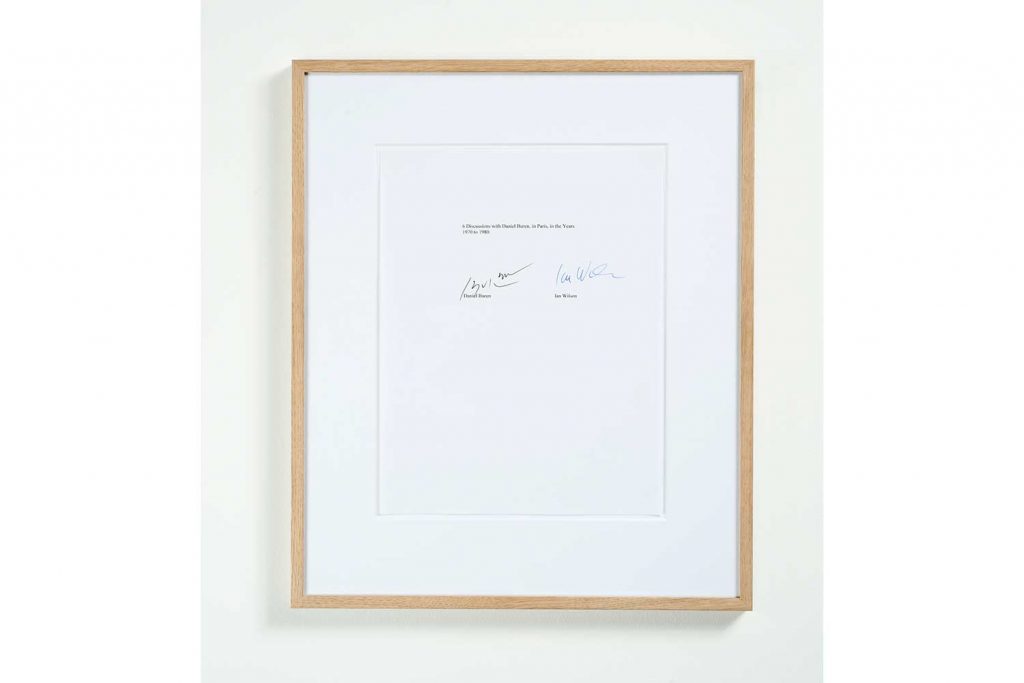 Ian Wilson: There Was a Discussion | | Flash Art