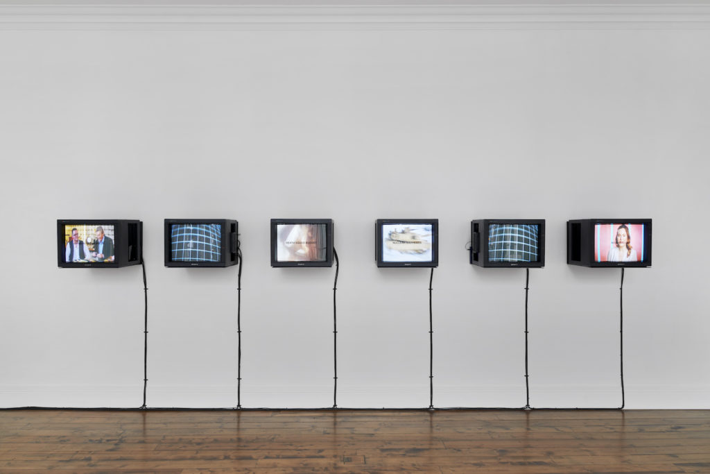 Gretchen Bender "Image World" Sprüth Magers / London | | Flash Art